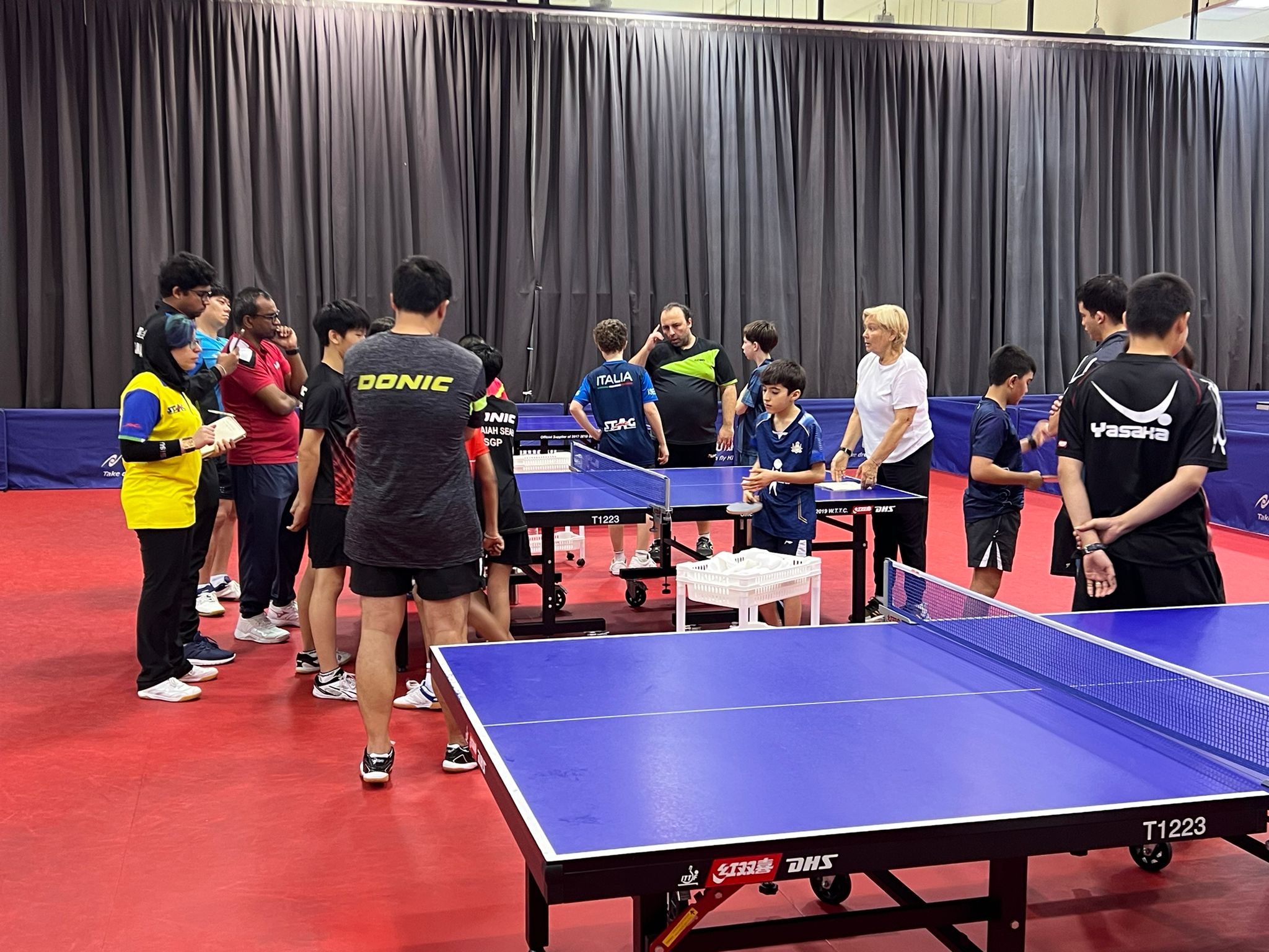 STTA and ITTF are proud to organise the inaugural Hopes Squad Follow-up ...