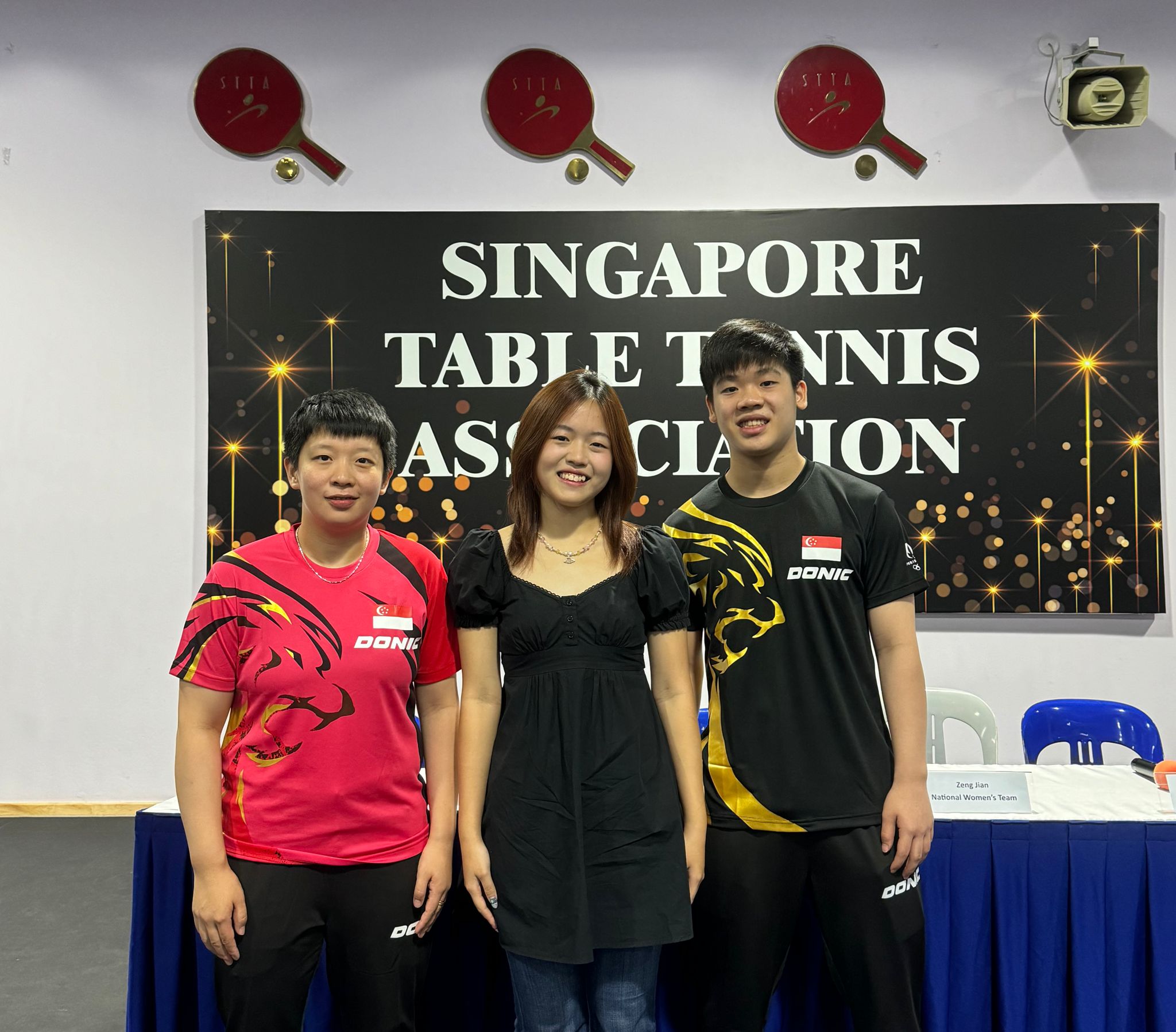 Singapore table tennis unveils young and promising team for Paris 2024 ...