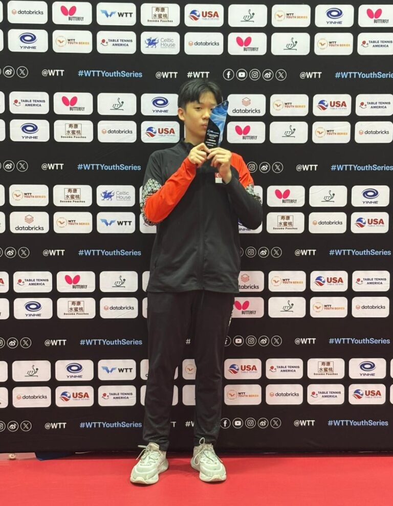 Double Delight! Benjamin and Cai Yin capture their first-ever WTT Youth ...