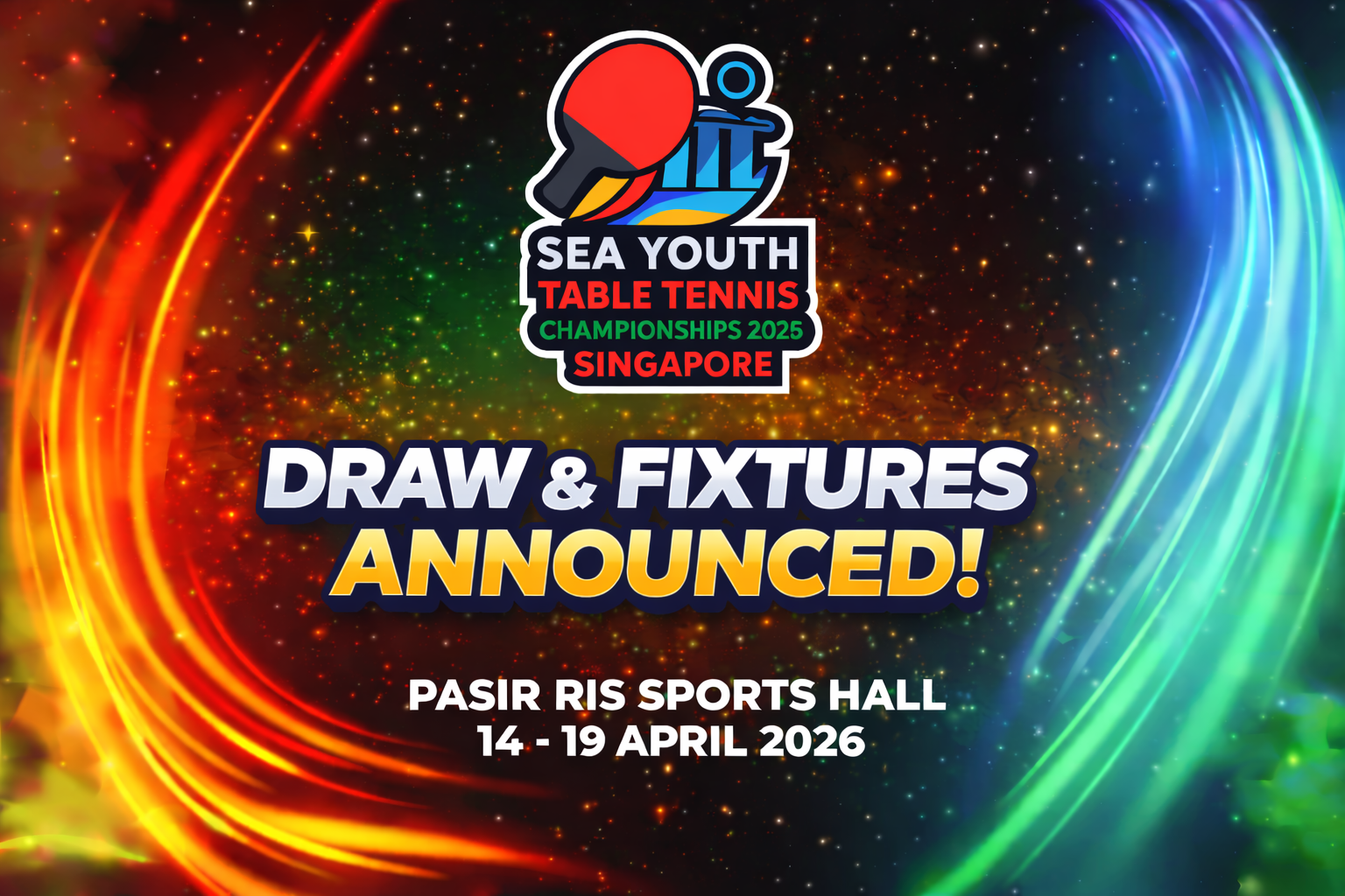 Draw & Fixtures Released for SEA Youth Table Tennis Championships 2026 ...